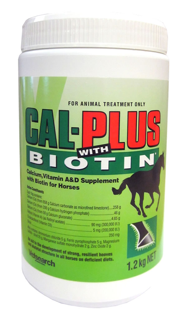 CAL-PLUS WITH BIOTIN 1.2KG - Garrard's Horse and Hound